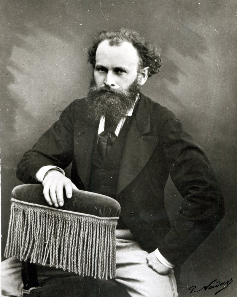 Portret van Edouard Manet (1832-83) | Paul Nadar