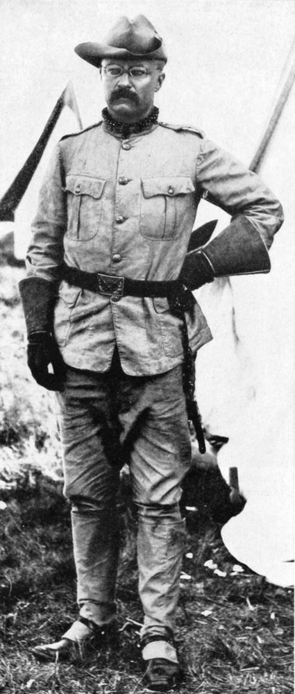 Theodore Roosevelt En Uniforme Photograph Signed | THEODORE ROOSEVELT