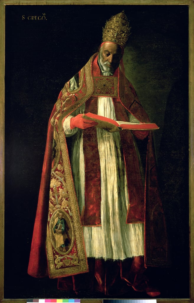 St. Gregorius de Grote (c.540-604) | Francisco de Zurbaran