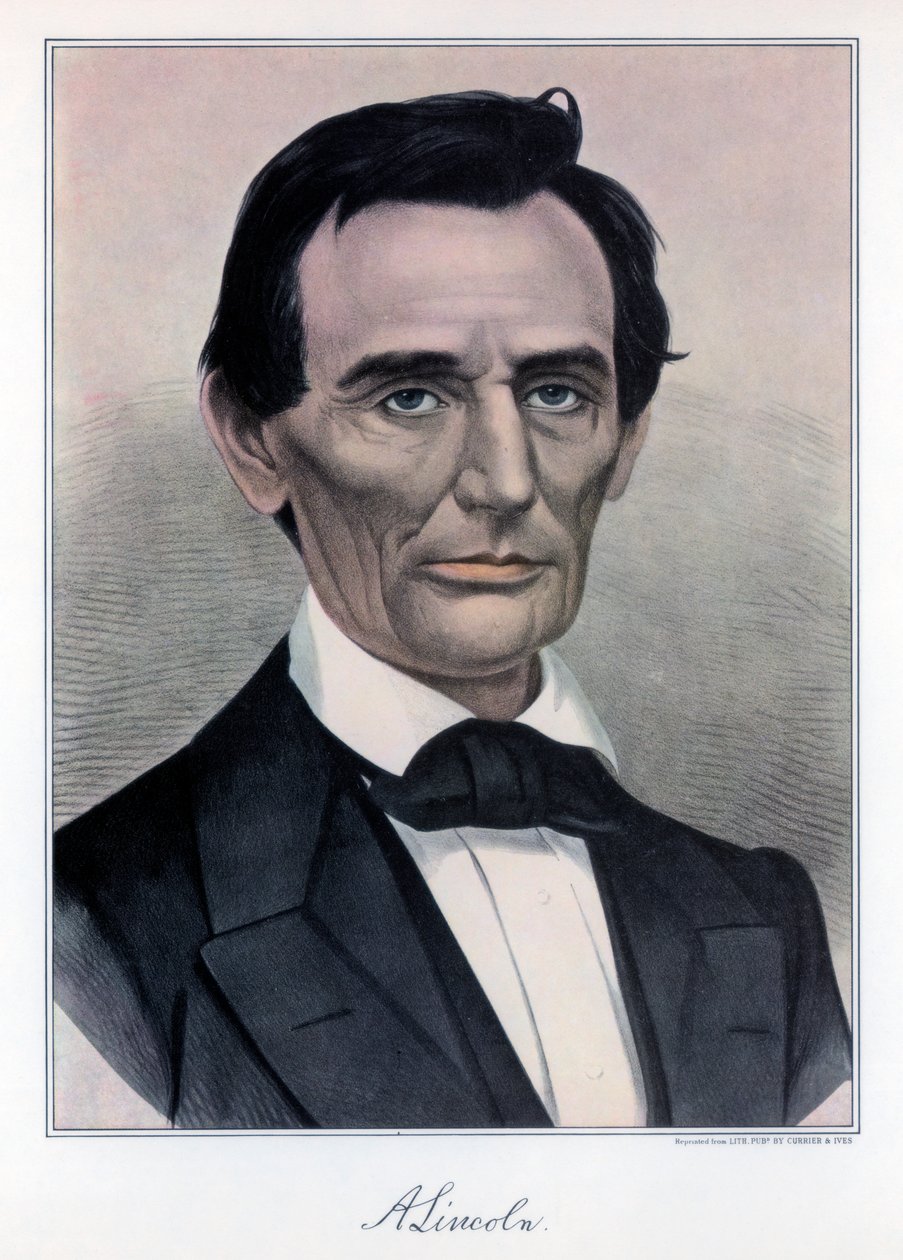 Abraham Lincoln Potloodtekening