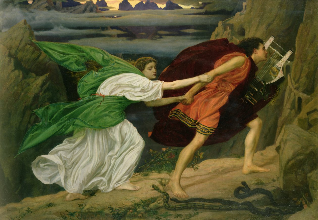 Orpheus en Eurydice, 1862 | Edward John Poynter