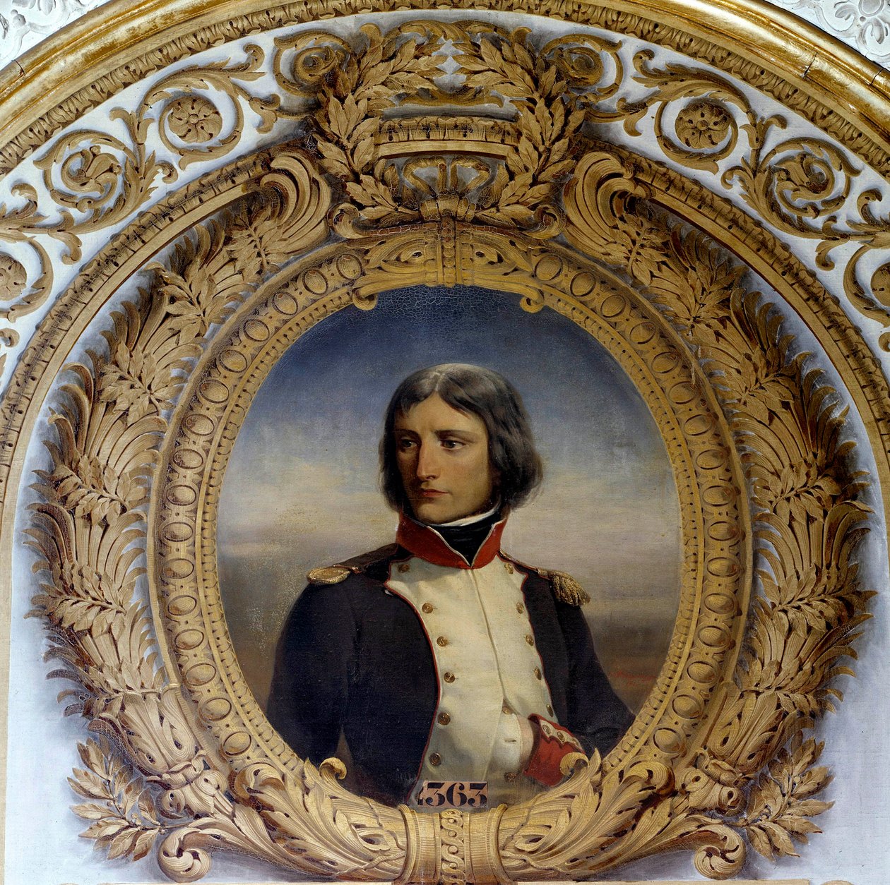 Young Napoleon Bonaparte Lot Miniature Portrait Of A Young Napoleon
