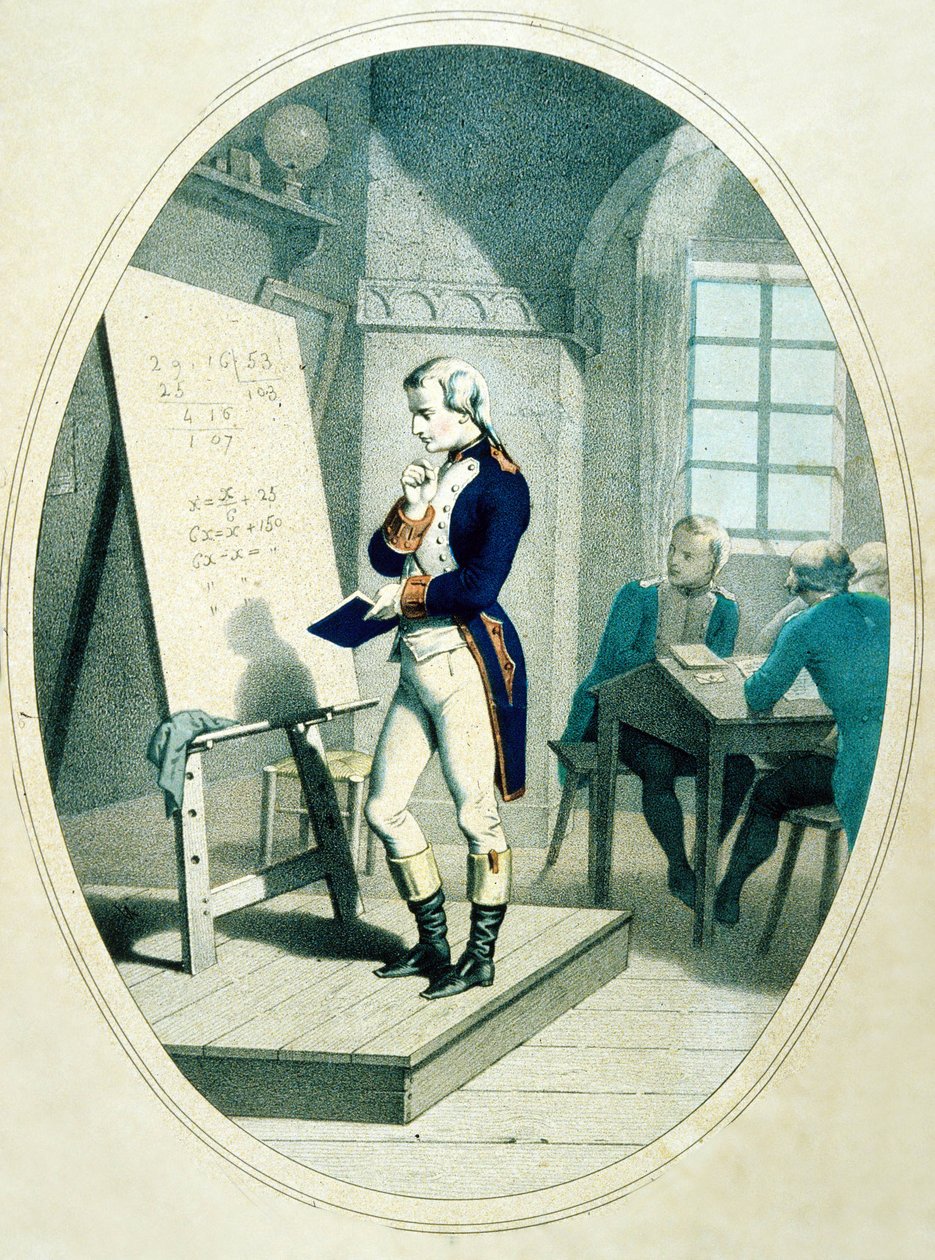 Napoleon Bonaparte Op De Militaire School Napoléon Bonaparte