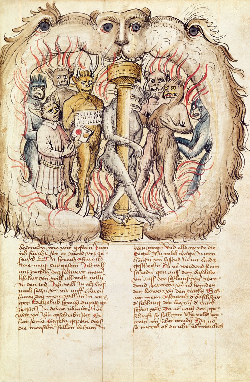Enge Tekeningen Van Demonen