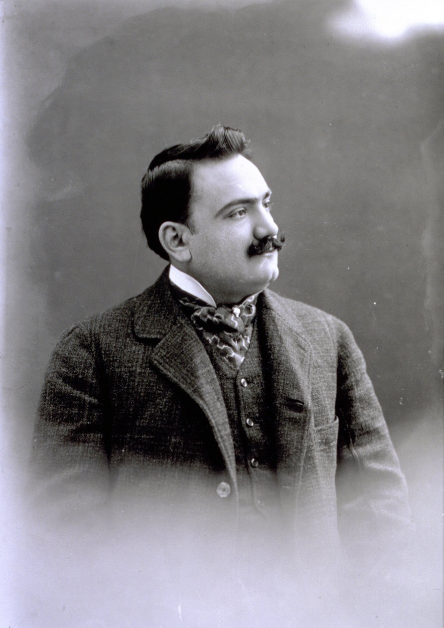 Enrico Caruso Enrico Caruso, Italian Opera Singer #1 Tapestry By