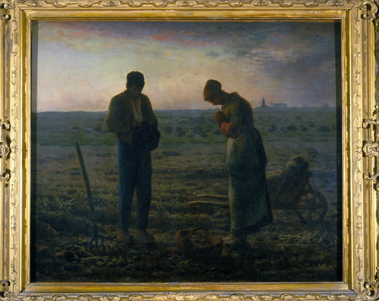 Jean Francois Millet The Angelus The Angelus By Jean Francois Millet