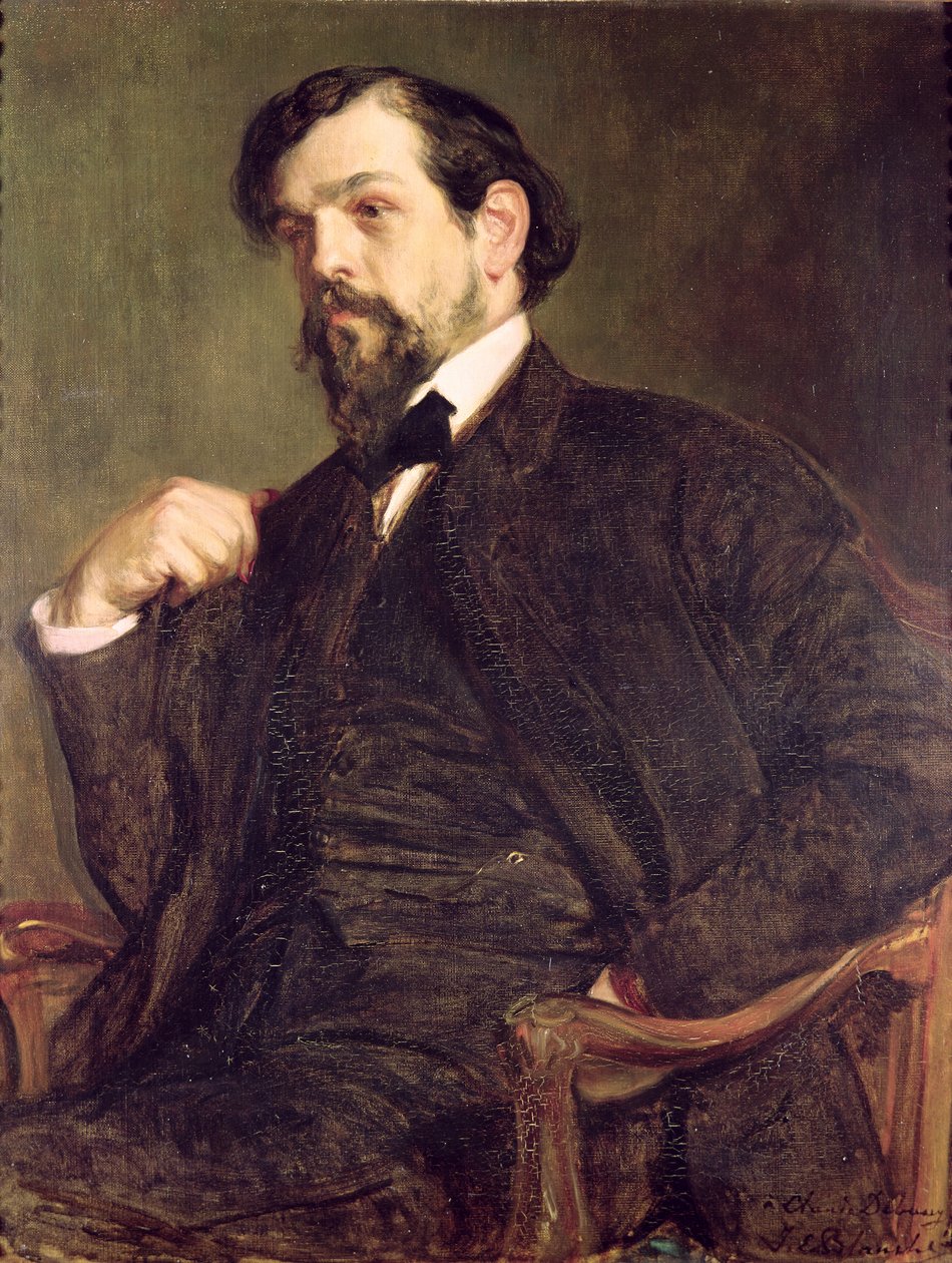 Portret van Claude Debussy (1862-1918) 1902 | Kunstafdruk