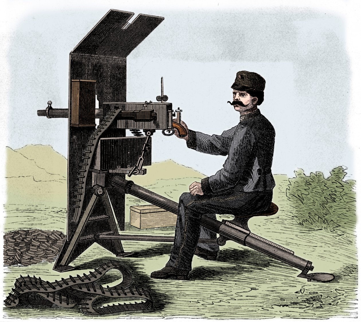 Machinegeweer Tekeningen