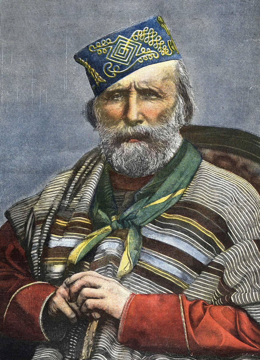 Giuseppe Garibaldi Portrait Of Giuseppe Garibaldi Artist Artist Als