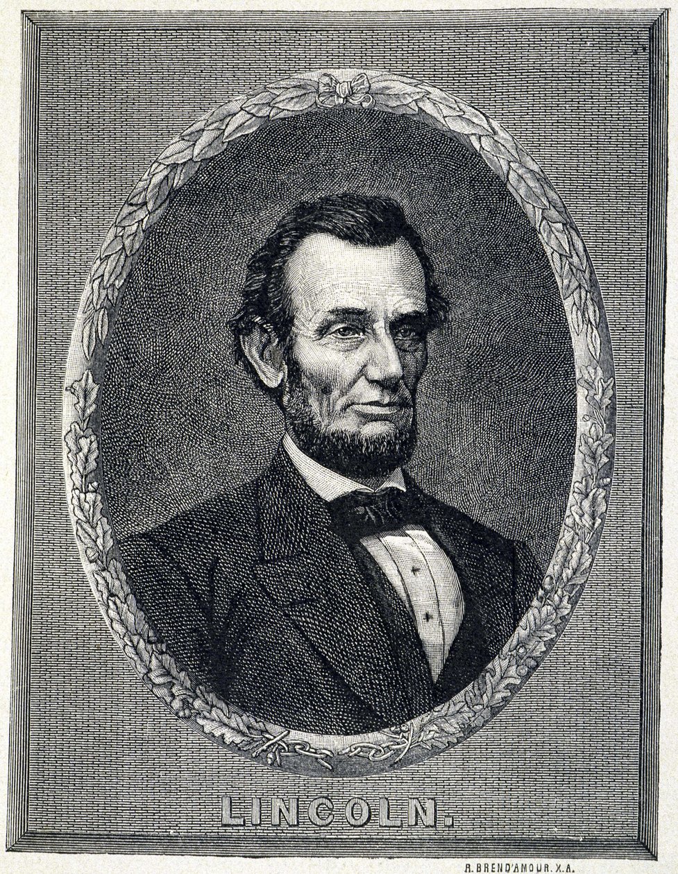 Abraham Lincoln Portret Tekening