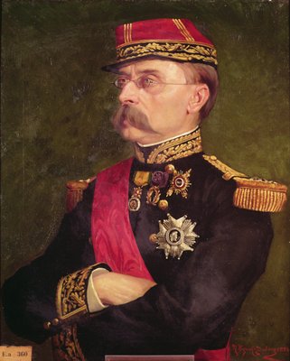 Portret van generaal Louis Faidherbe (1818-89) 1884